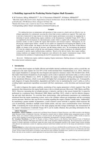 A Modelling Approach for Predicting Marine Engines Shaft Dynamics
